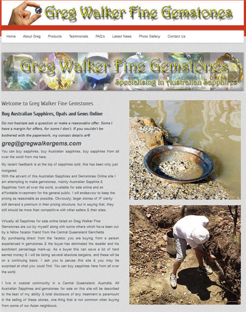 Greg Walker Fine Gemstones – Studioquigs – Jeff Quigley